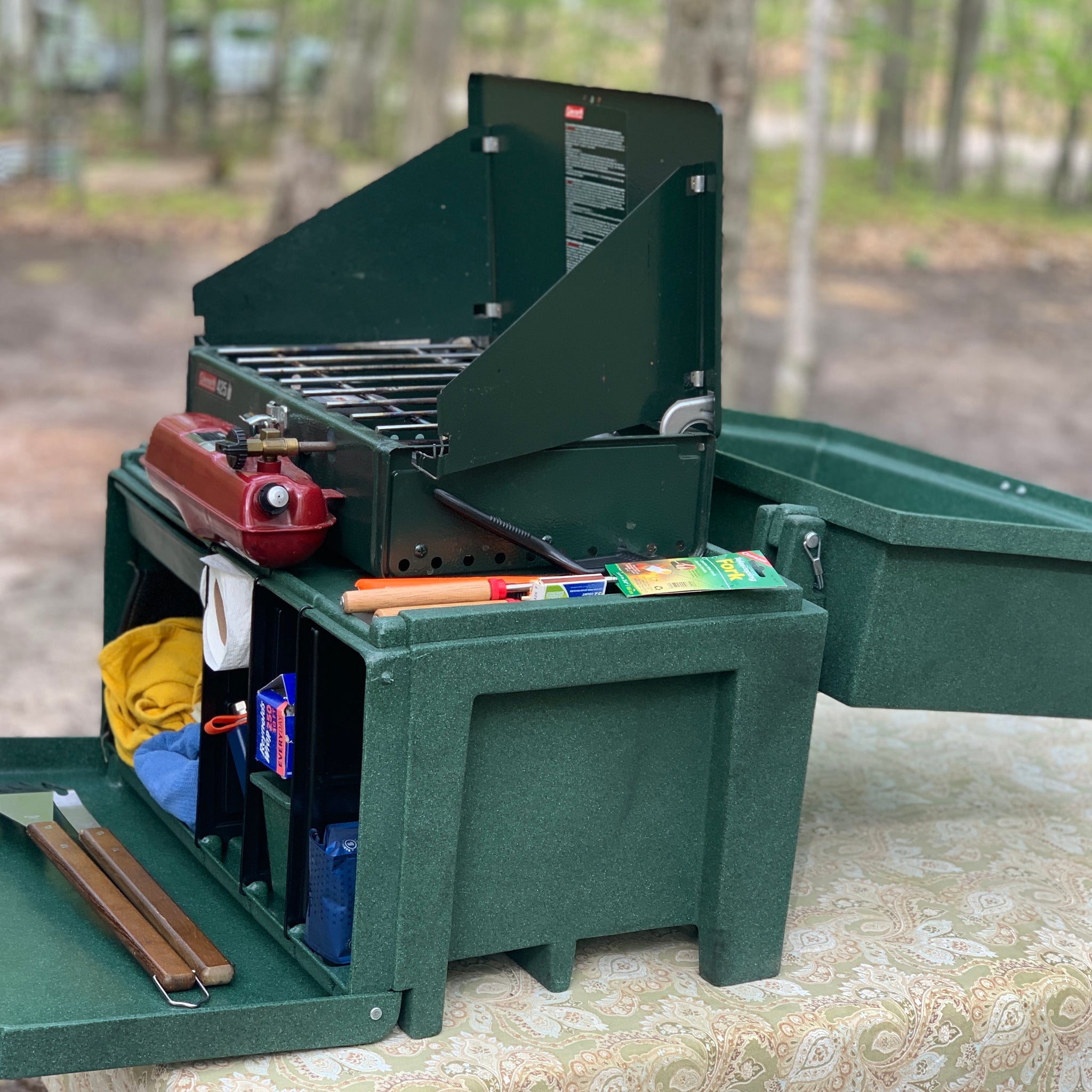 The Chuck Box Camp Kitchen with Sink